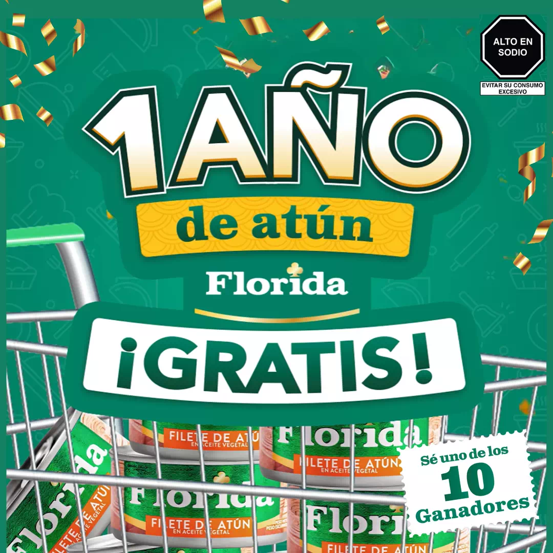 Promoción “Florida te pone el Atún por 1 Año” 2025 - Perú Promo