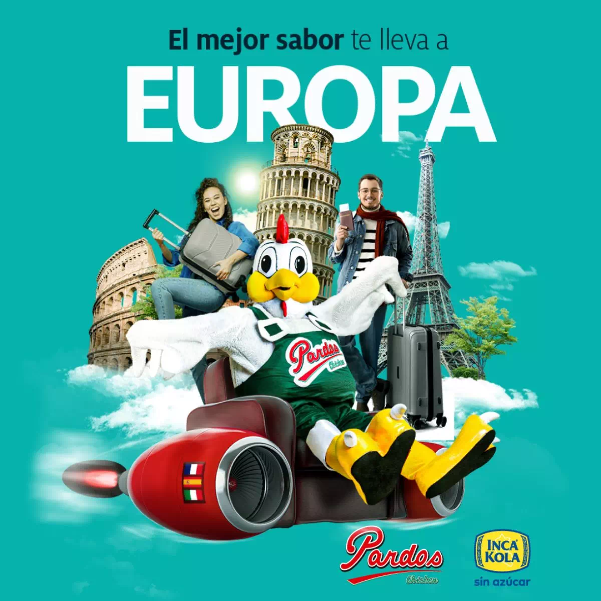 Promo Sorteo Pardos Chicken "El Mejor Sabor te Lleva a Europa" - Perú Promo