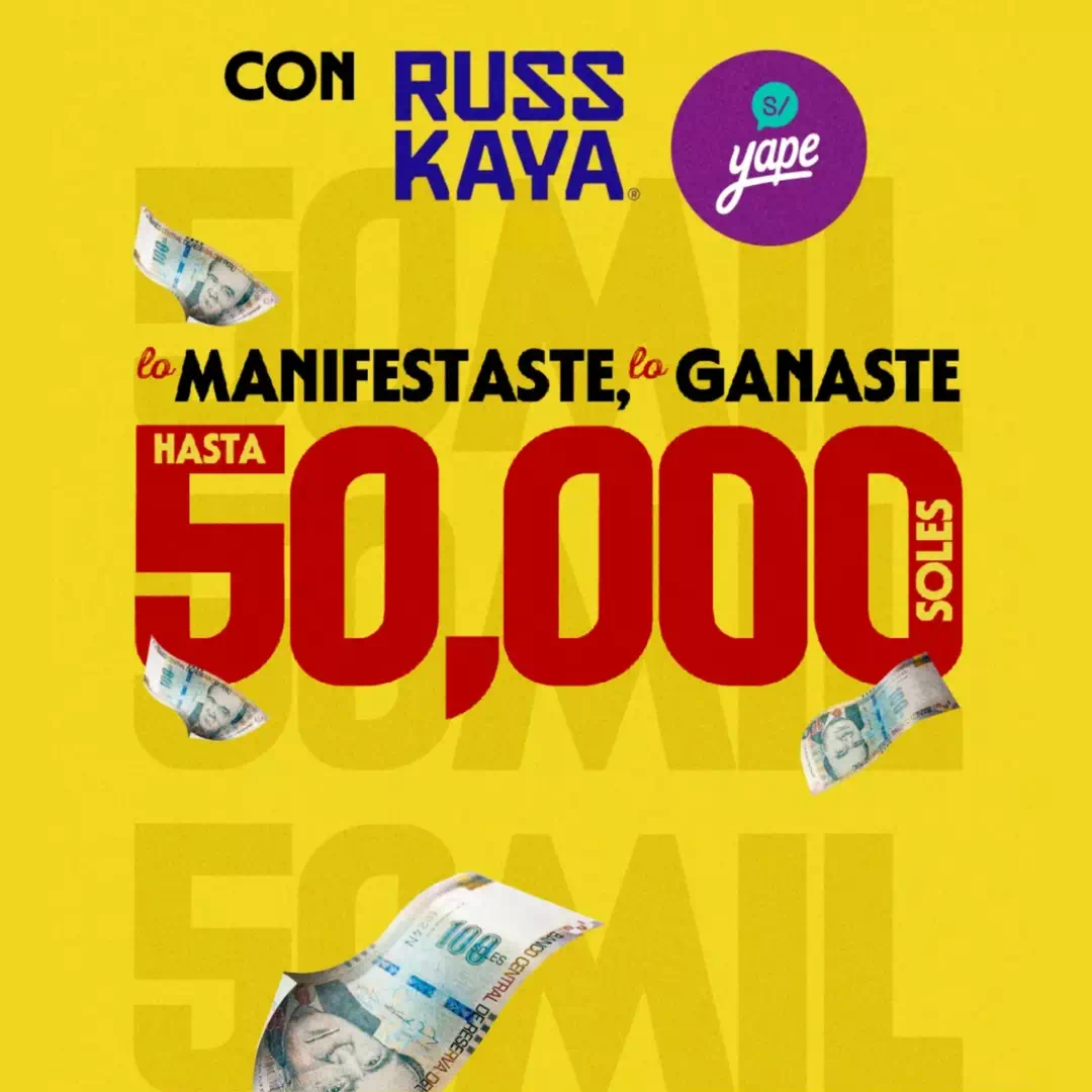 Promoción “Con Russkaya, lo manifestaste, lo ganaste” 2025 - Perú Promo